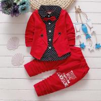 China Children'S Outfit Sets Baby Bow Tie Two Piece Suit Children'S Clothing for sale