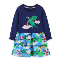China Girls Princess Cotton Embroidery Dress Children'S Dress Clothing for sale