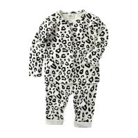 China Children'S Outfit Sets Children'S Leopard Print Casual Cotton Suits for sale