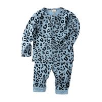 China Children'S Outfit Sets Children'S Leopard Print Casual Cotton Suits for sale