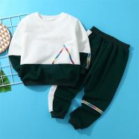China Children'S Outfit Sets Cartoon Print Long Sleeve Trousers Suit for sale