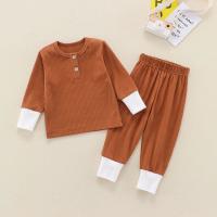 China Children'S Outfit Sets New Boys And Girls Long Sleeved Trousers Suit for sale