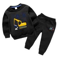 China Sports Children'S Outfit Sets Casual Gold Velvet Two Piece for sale