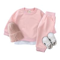 China Children'S Outfit Sets Infants Cotton Crew Neck Sweater Kids Suits for sale
