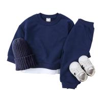 China Children'S Outfit Sets Infants Cotton Crew Neck Sweater Kids Suits for sale