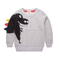 China Children'S Sports Shirts Boys' Sweater Cotton Children'S Round Neck Long Sleeves for sale