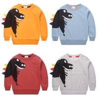 China Children'S Sports Shirts Boys' Sweater Cotton Children'S Round Neck Long Sleeves for sale