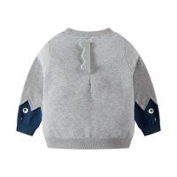China Children'S Sports Shirts Children'S Fleece Sweater Boys Color Matching Top for sale
