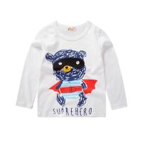 China Children'S Sports Shirts Children'S Pullovers Boys' Long Sleeved T-Shirt Trend for sale