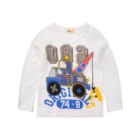 China Children'S Sports Shirts Children'S Pullovers Boys' Long Sleeved T-Shirt Trend for sale