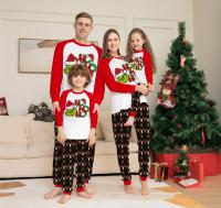 China Family Matching Children'S Outfit Sets Christmas Family Homewear for sale