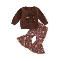 China Two Piece Print Girls' Children'S Easter Costumes Casual Style for sale