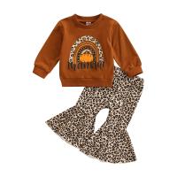 China Two Piece Print Girls' Children'S Easter Costumes Casual Style for sale