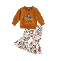 China Two Piece Print Girls' Children'S Easter Costumes Casual Style for sale