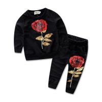 China Girls' Children'S Jumper Sets Long Sleeve Two Piece Worsted for sale