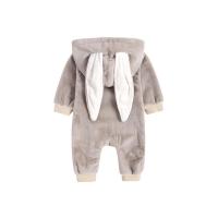 China Children'S Newborn Baby Winter Jumpsuit Thickened Plush for sale