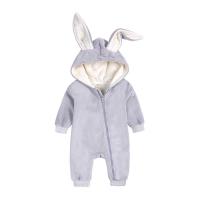 China Children'S Newborn Baby Winter Jumpsuit Thickened Plush for sale