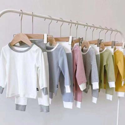China Worsted Two Piece Long Sleeved Toddler Clothes Children'S Homewear for sale