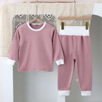 China Worsted Two Piece Long Sleeved Toddler Clothes Children'S Homewear for sale