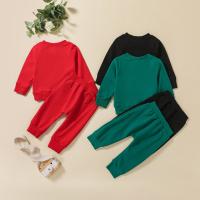 China Baby Boys And Girls Children'SSolid Pants Two Piece Outfit Worsted for sale