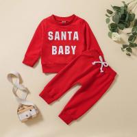 China Baby Boys And Girls Children'SSolid Pants Two Piece Outfit Worsted for sale