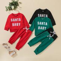 China Baby Boys And Girls Children'SSolid Pants Two Piece Outfit Worsted for sale