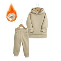 China Kids Children'S Outfit Sets Sports Hoodie Trousers Two Piece for sale