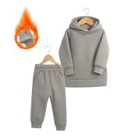 China Kids Children'S Outfit Sets Sports Hoodie Trousers Two Piece for sale
