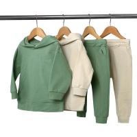 China Kids Children'S Outfit Sets Sports Hoodie Trousers Two Piece for sale