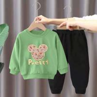 China Boys And Girls Children'S Long Sleeve Set Cartoon Pattern for sale