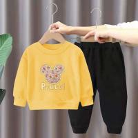 China Boys And Girls Children'S Long Sleeve Set Cartoon Pattern for sale