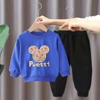 China Boys And Girls Children'S Long Sleeve Set Cartoon Pattern for sale