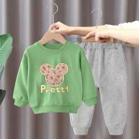 China Boys And Girls Children'S Long Sleeve Set Cartoon Pattern for sale