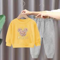 China Boys And Girls Children'S Long Sleeve Set Cartoon Pattern for sale