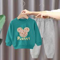 China Boys And Girls Children'S Long Sleeve Set Cartoon Pattern for sale