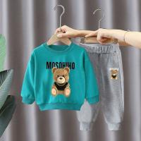 China Boys And Girls Children'S Long Sleeve Set Cartoon Pattern for sale