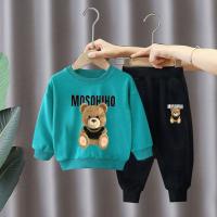 China Boys And Girls Children'S Long Sleeve Set Cartoon Pattern for sale