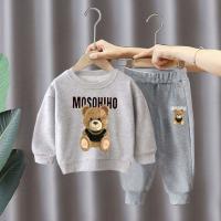 China Boys And Girls Children'S Long Sleeve Set Cartoon Pattern for sale