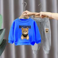 China Boys And Girls Children'S Long Sleeve Set Cartoon Pattern for sale