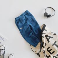 China 45CM 17.7in Children'S Casual Trousers Black Unisex Loose Sports Pants for sale