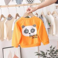 China Children'S Apparel Cotton Children'S Clothing Cartoon Print Coat Toddler Animal Printed Jacket for sale
