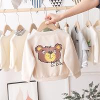 China Children'S Apparel Cotton Children'S Clothing Cartoon Print Coat Toddler Animal Printed Jacket for sale