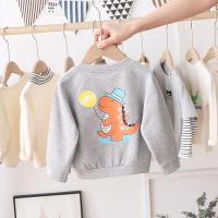 China Children'S Apparel Cotton Children'S Clothing Cartoon Print Coat Toddler Animal Printed Jacket for sale