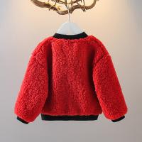 China 110cm 43in Girls Three Dimensional Winter Coat With Bow Jacket children for sale