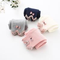 China Spring Autumn Children'S Casual Trousers Yarn Dyed Boomer Grey Wide Leg Trousers for sale