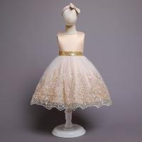 China Red Lace Party Children'S Dress Clothing for sale