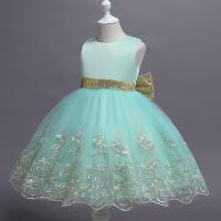China Red Lace Party Children'S Dress Clothing for sale