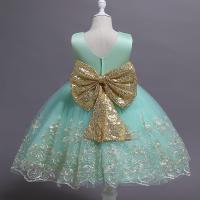 China Red Lace Party Children'S Dress Clothing for sale