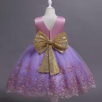 China Red Lace Party Children'S Dress Clothing for sale