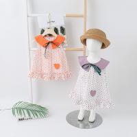 China Summer Sweet Lovely Children'S Dress Clothing Little Fresh Lapel Dress Girls Dress for sale